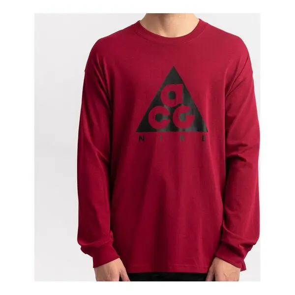 Nike Long Sleeves Rose T-shirt - Red