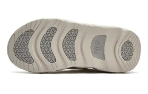 FILA Croissant Chunky Lace-up Sneakers - White/grey