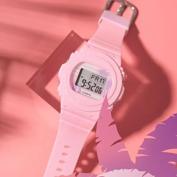 Casio Baby-g Bgd-570bc-4 Shock Resistant Water Watch - Pink