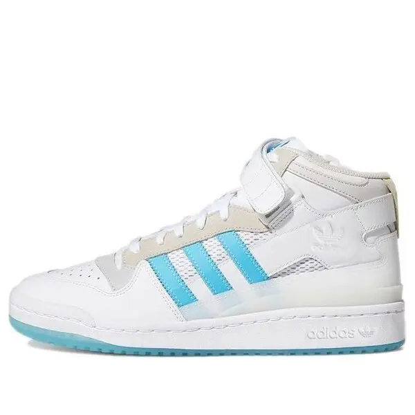 Adidas Diego Njera X Forum 84 Mid Adv 'city Of Angels - White/gray/blue