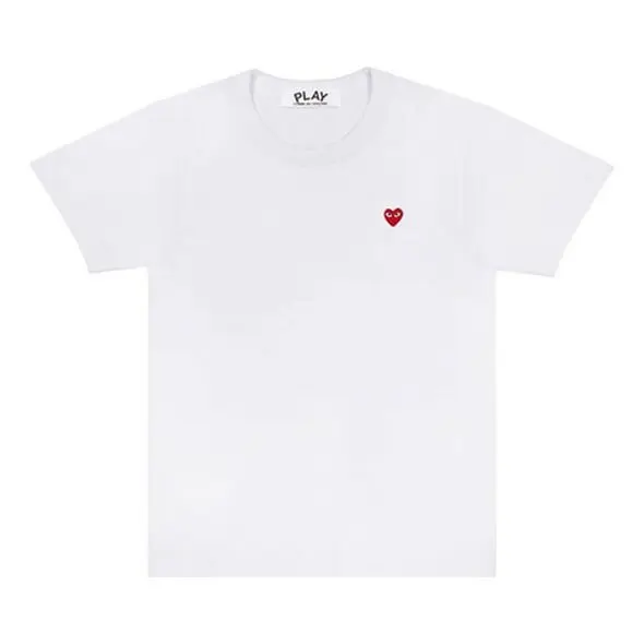 Play Comme Des Garcon Little Heart T-shirt - White