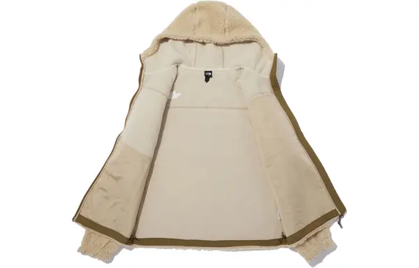 The North Face Fleece Zip-up Hoodie - Brown