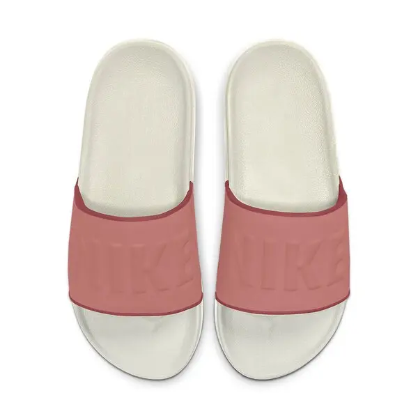 Nike Offcourt Slide - White/pink