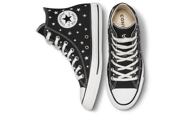 CONVERSE Chuck Taylor All Star High Top "embroidered Stars" Sneakers