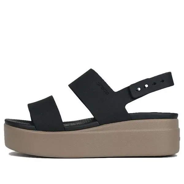 CROCS Brooklyn Platform Sandals - Black