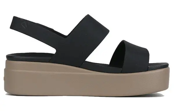 CROCS Brooklyn Platform Sandals - Black
