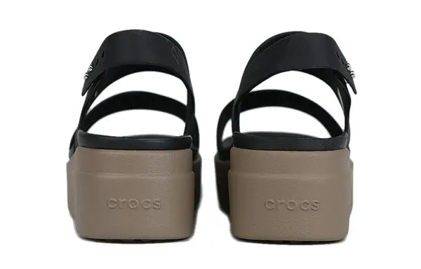 CROCS Brooklyn Platform Sandals - Black
