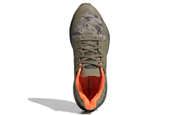 Adidas Zx Alkyne Athletic Sneakers - Green/gray/orange