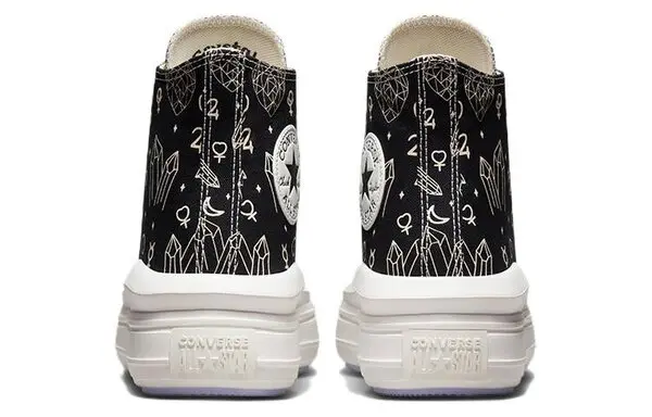 CONVERSE Chuck Taylor All Star Move High Top Sneakers - Black/white