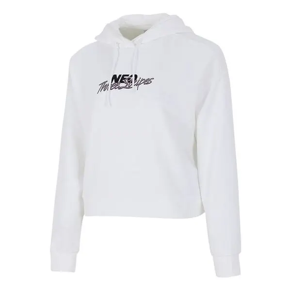 Adidas Neo Alphabet Logo Hoodie - White