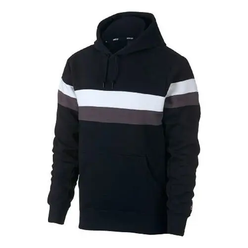 Nike Icon Striped Skateboard Hoodie - Black