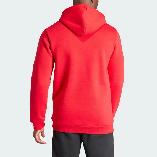 Adidas Manchester United Trefoil Hoodie - Red