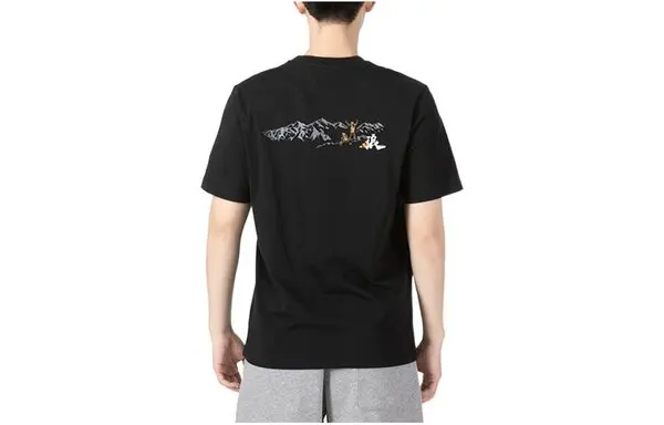 Adidas Ss22 Solid Color Round Neck Short Sleeve Black