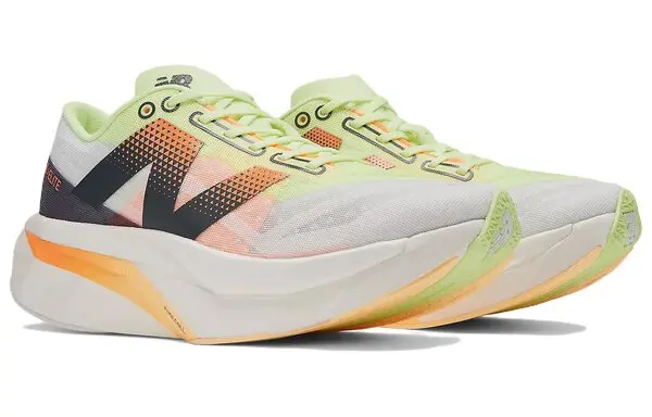 NEW BALANCE Fuelcell Supercomp Elite V4 Athletic Shoes - Yellow/white/black