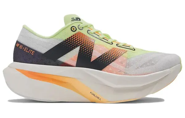 NEW BALANCE Fuelcell Supercomp Elite V4 Athletic Shoes - Yellow/white/black