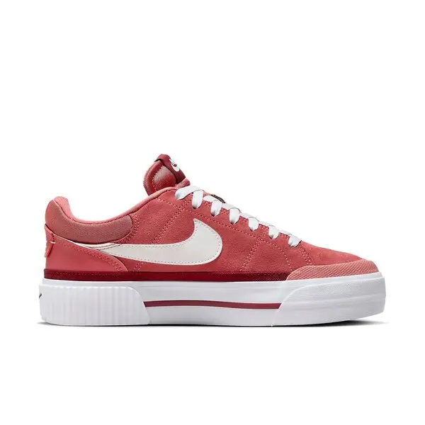 Nike Court Legacy Lift Sneakers - Red/white