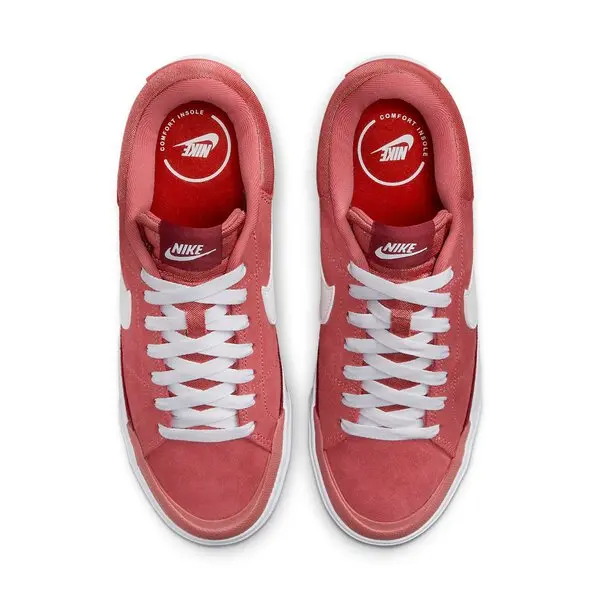 Nike Court Legacy Lift Sneakers - Red/white