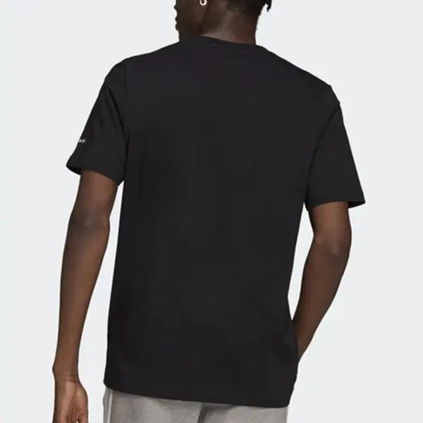 Adidas Originals Clouds Classic Large Logo Breathable Sports Short Sleeve - Black
