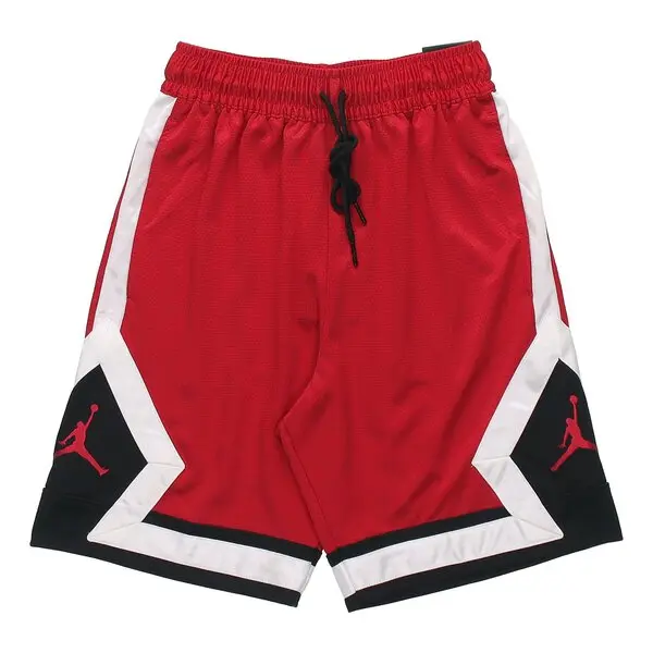 JORDAN Jumpman Diamond Basketball Shorts - Red