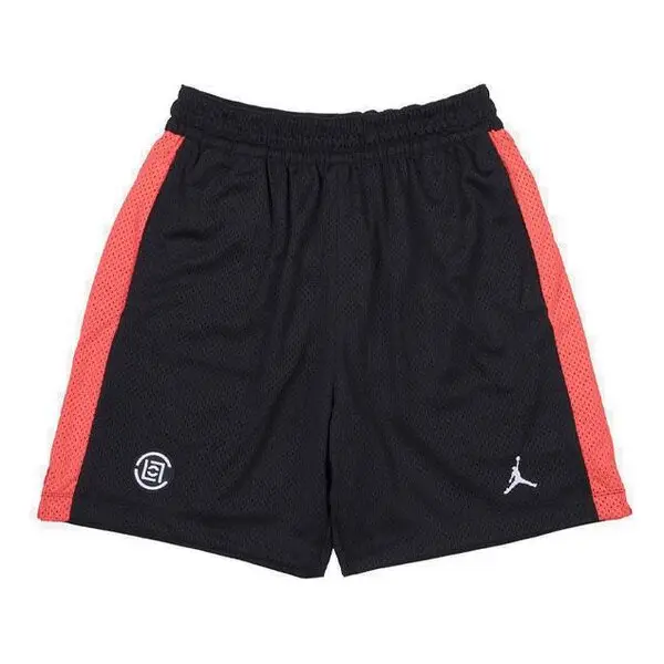 JORDAN X Clot Mesh Shorts - Black