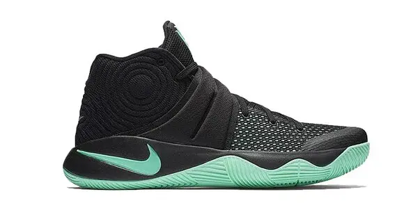 Nike Kyrie 2 "green Glow" Basketball Sneakers - Black
