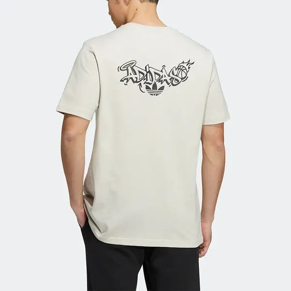 Adidas Originals Graphic T-shirts - White