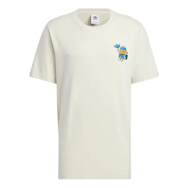 Adidas Originals Graphic T-shirts - White