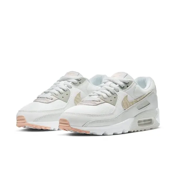 Nike Max 90 Se "summit White Light Bone - Gray/white/pink