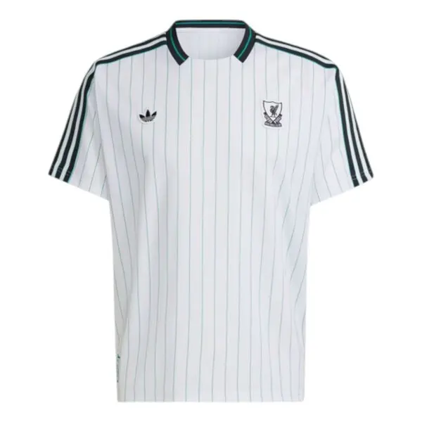Adidas Liverpool Fc Terrace Icons Jersey - White/sea Green