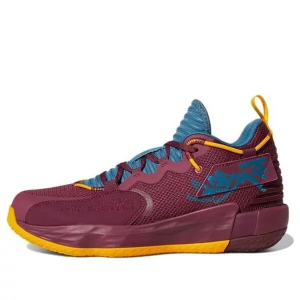 Adidas Dame Extply "three" Basketball Sneakers - Red