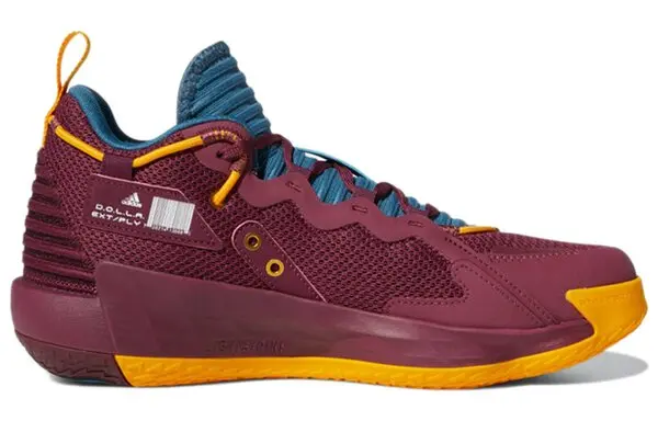 Adidas Dame Extply "three" Basketball Sneakers - Red
