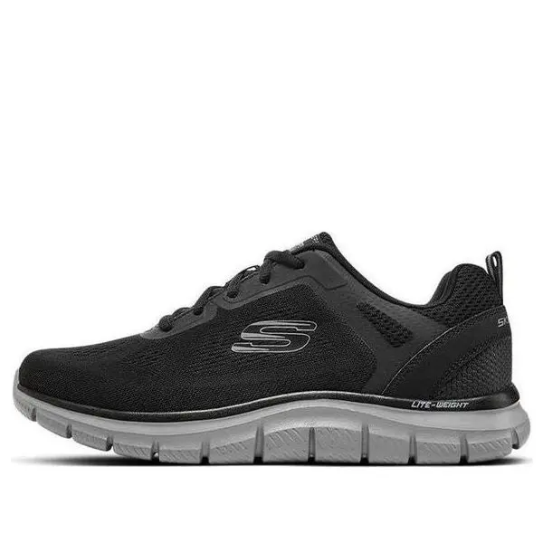 Sketchers Track Broader Trainers - Black/grey