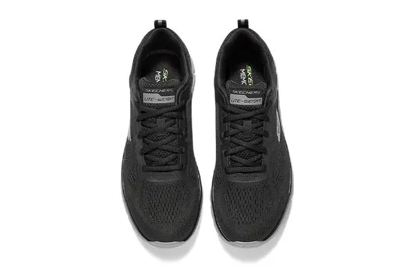 Sketchers Track Broader Trainers - Black/grey