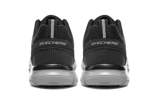 Sketchers Track Broader Trainers - Black/grey
