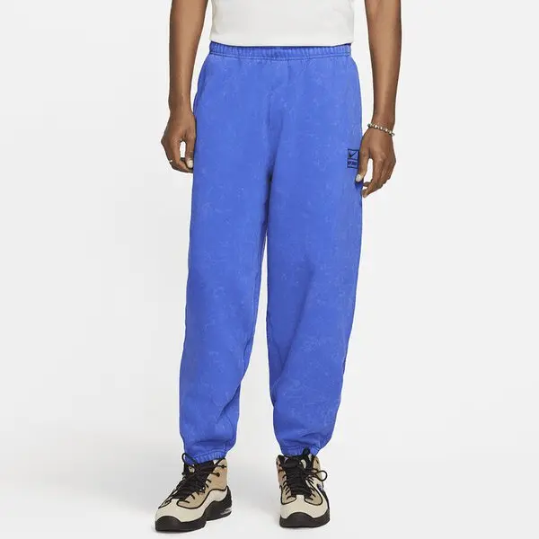 Nike X Stussy Acid Wash Pant 'game Royal