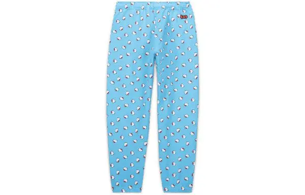 Nike X Hello Kitty Crossover Cat Full Print Casual Sports Long Pants - Multi-color
