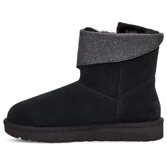 UGG Classic Caviar Zip Up Boots