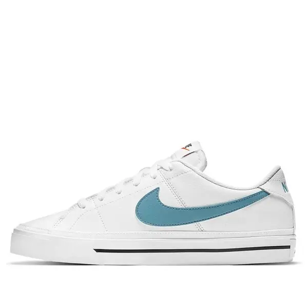 Nike Court Legacy Low Top Sneakers - White/blue
