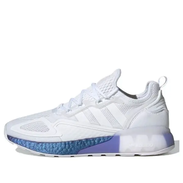 Adidas Zx 2k Boost Sneakers - White/purple
