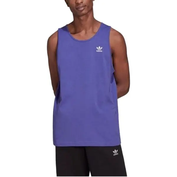 Adidas Originals Adicolor Essentials Trefoil Tank Top - Purple/white