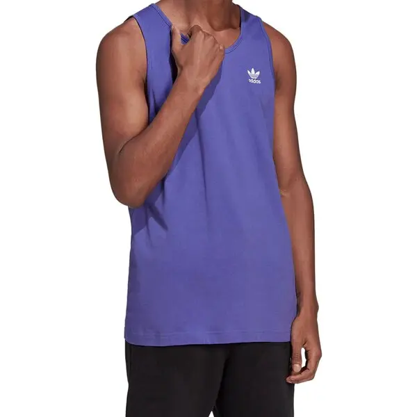 Adidas Originals Adicolor Essentials Trefoil Tank Top - Purple/white