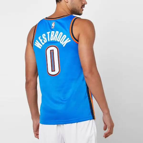 Nike Oklahoma City Thunder Russell Westbrook Swingman Jersey - Blue