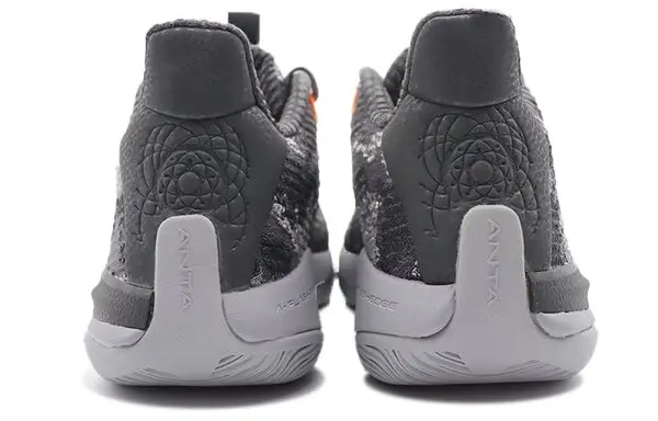 ANTA Celestial Body 5 Sneakers - Dark Grey/orange