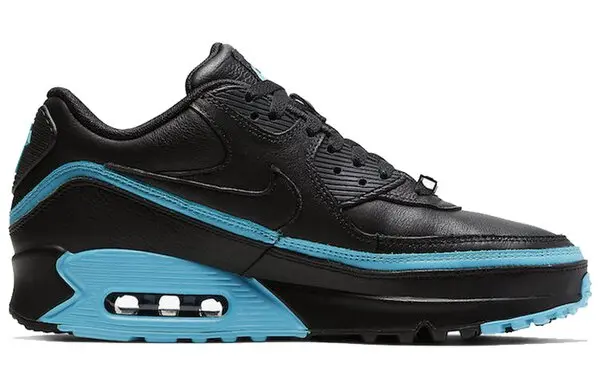 Nike X Undefeated Air Max 90 Sneakers - Black/blue Fury