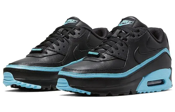 Nike X Undefeated Air Max 90 Sneakers - Black/blue Fury