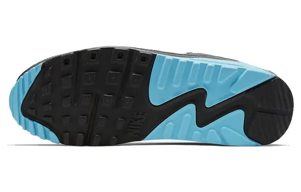 Nike X Undefeated Air Max 90 Sneakers - Black/blue Fury