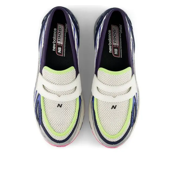 NEW BALANCE 1906l 'neon' Sneakers - Neon/silver/metallic