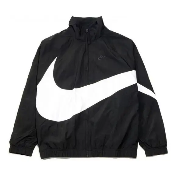 Nike Big Swoosh Sportswear Woven Jacket - Black