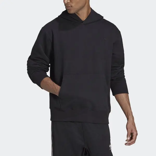 Adidas Originals Embroidered Small Label Hoodie - Black