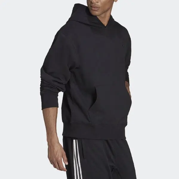Adidas Originals Embroidered Small Label Hoodie - Black